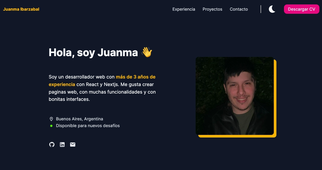 Juanma Ibarzabal | Portfolio